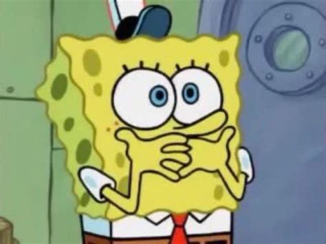The Spongebob Is Wearing A Suit And Tie