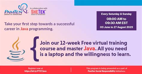 Pramten Java Javaskills Javatraining Javacourse Freecourses Javaprogramming Pamten Inc