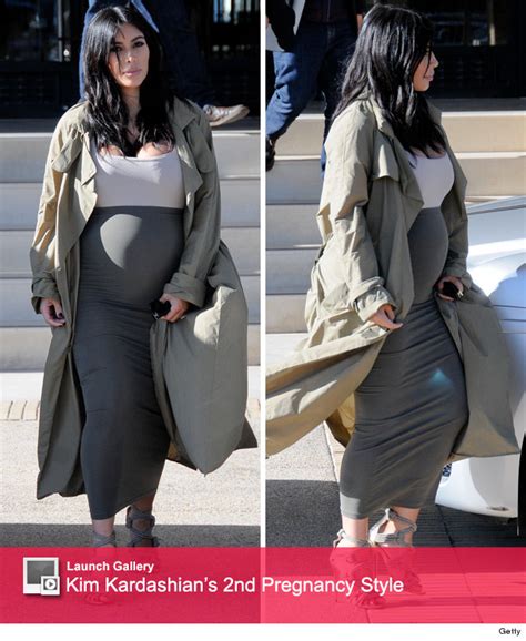 Pregnant Kim Kardashian Goes Totally Naked Bump Booty It S All Here Toofab Com