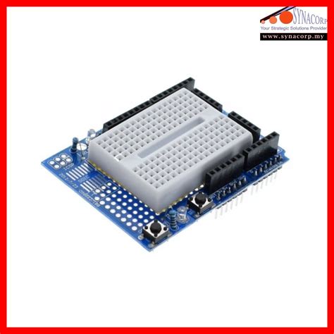 Arduino Prototyping Proto Shield Breadboard For Uno Mega