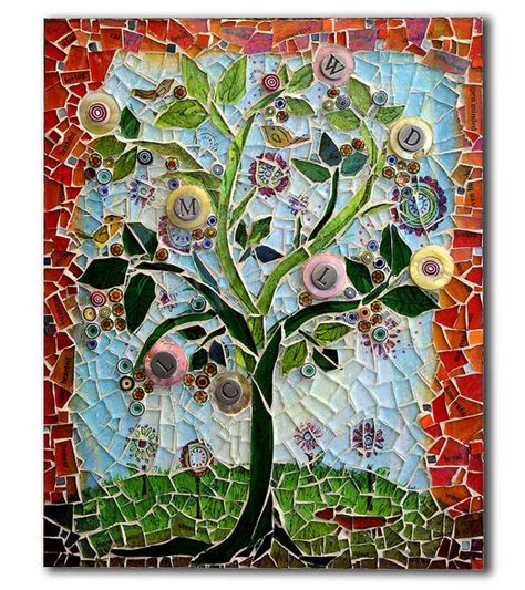 Tree Of Life Mosaic Stunning Mosaic Artwork