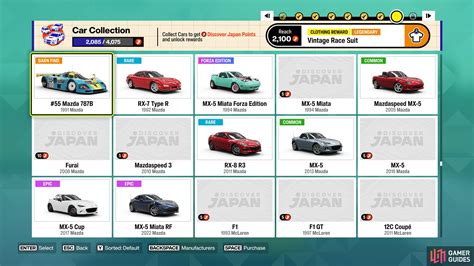 All Forza Edition Cars In Fh6