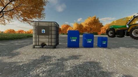 Жидкая известь V1.0 FS22 - Mody-FS.ru