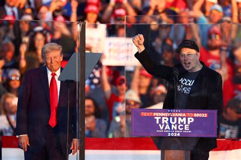 Le Milliardaire Elon Musk Sest Déclaré à Fond Pour M Trump Lors