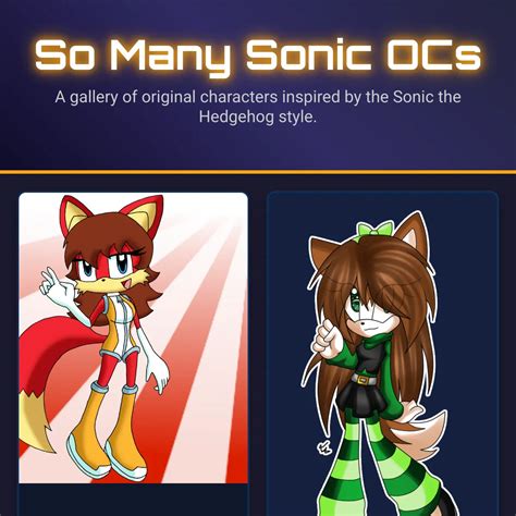 So Many Sonic Ocs