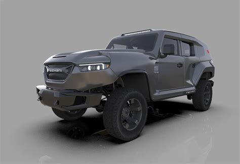 Rezvani Tank 2020 Hqinterior 3d Model By Davidson