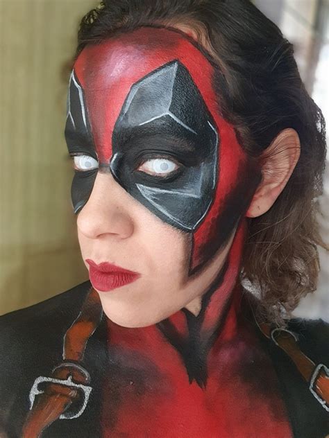 Deadpool Makeup