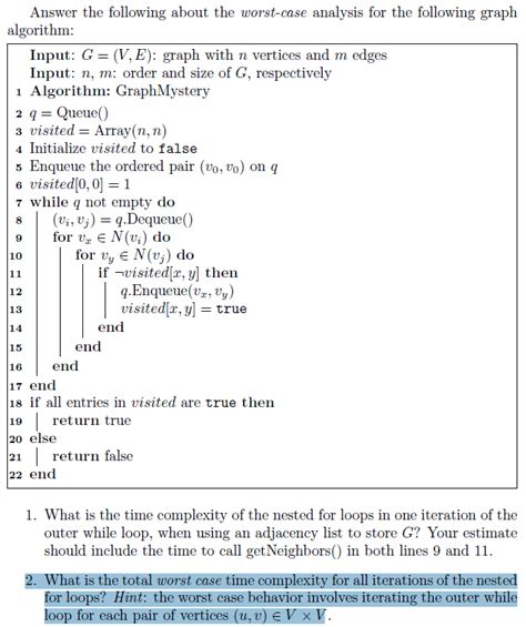 solved answer the following about the worst case analysis
