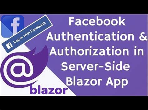 Facebook Authentication And Authorization In Server Side Blazor App