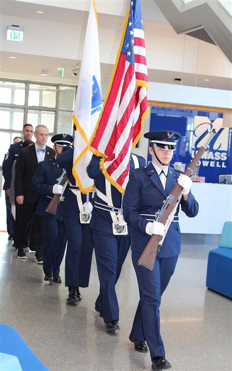 Flag Ceremony Spotlights Umass Lowell Initiatives To Support Military