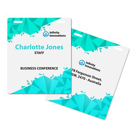 Conference Name Tags And Badges Custom Event Id Solutions