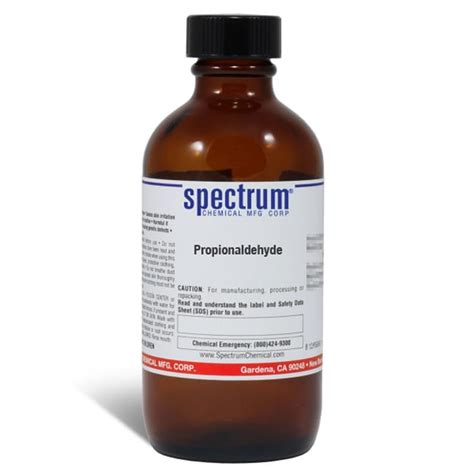 Propionaldehyde 97 Spectrum Chemical Quantity 100 ML Fisher