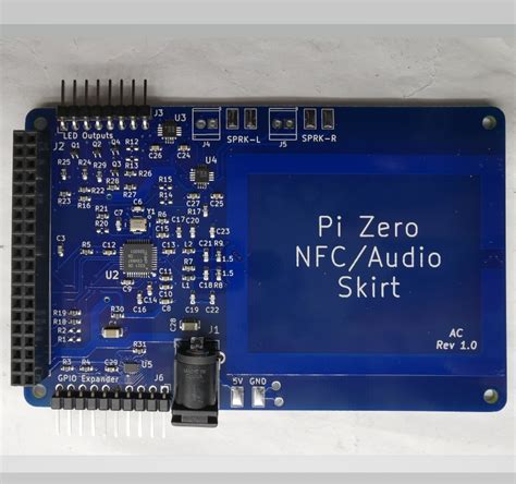Raspberry Pi Zero NFC Audio Skirt Details Hackaday Io