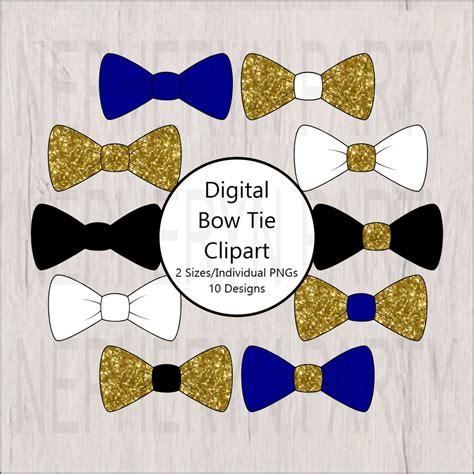 Yellow Bow Tie Clip Art