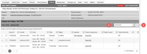Print An Mpci Notice Of Loss Nol