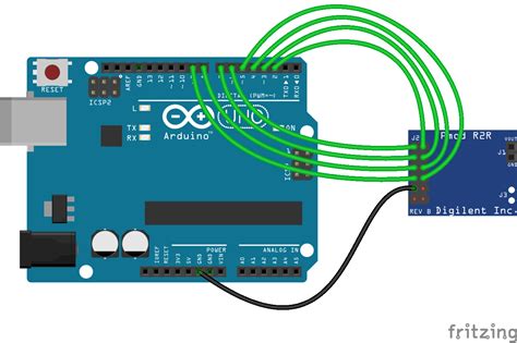 Using The Pmod R R With Arduino Uno Arduino Project Hub
