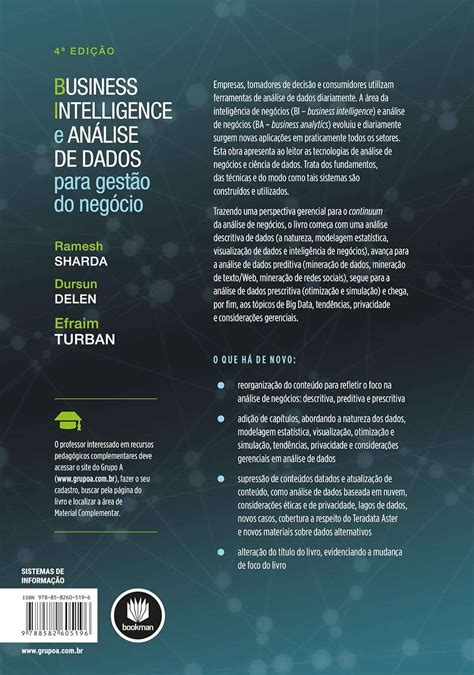 Business Intelligence E Análise De Dados Para Gestão Do Negócio 4ª
