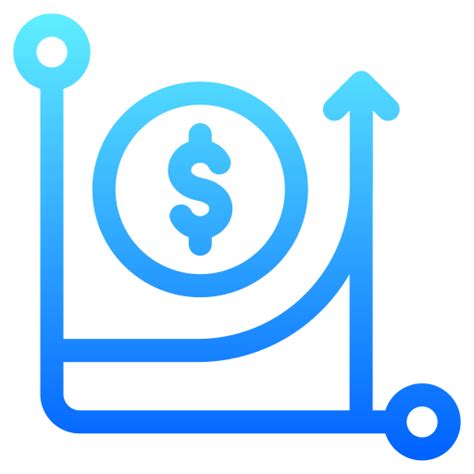 Graph Bar Generic Gradient Outline Icon