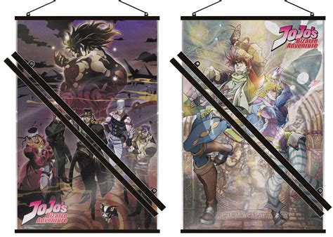 Jojos Bizarre Adventure 2 Piece Anime Tv Show Poster Set Group