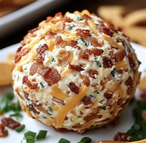 Bacon Cheddar Cheese Ball Recipe