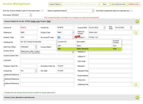 Invoices By Gl Account Code Report Abtrac Support