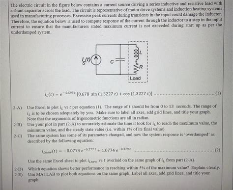 Solved The electric circuit in the figure below contains a | Chegg.com