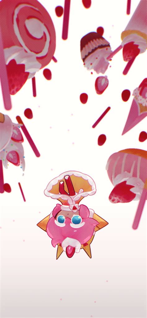 Strawberry Crepe Cookie Cookie Run And 1 More Drawn By B4c5ce Danbooru