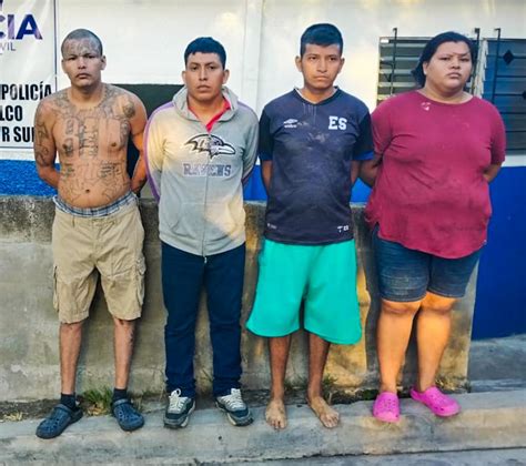 Policía Captura A Pandilleros De La 18r El Universal Sv