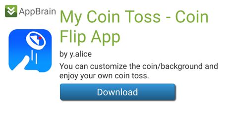 My Coin Toss Coin Flip App For Android Free App Download