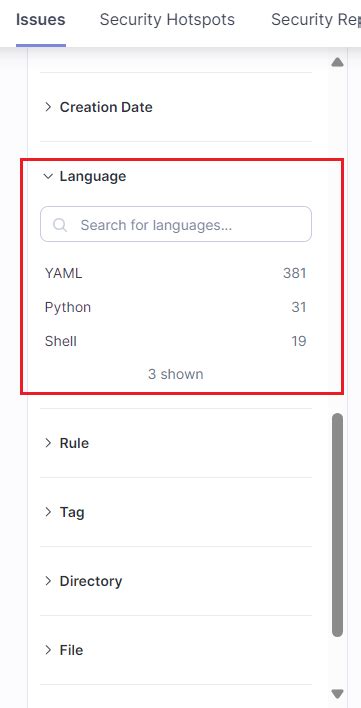 scanning yaml files throw an error sonarqube server community build sonar community
