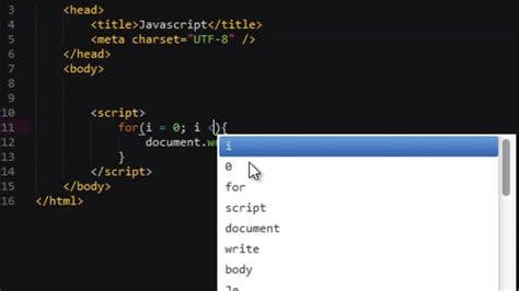 Javascript 22 La Boucle For Youtube
