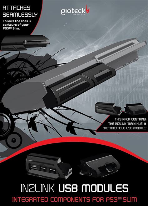 Gioteck PS Slim In Link Pack Main Unit Plus Expansion Pack Amazon Co Uk PC Video Games