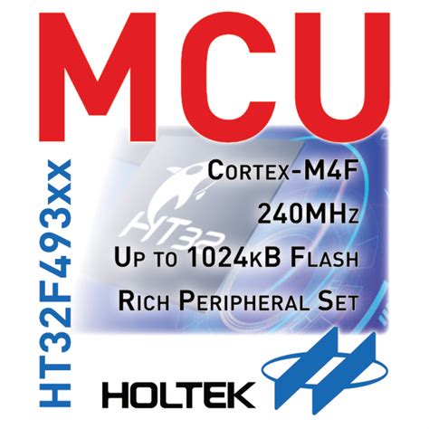 Ineltek Blog Archiv Ht32f49365 Ht32f49395 Cortex M4f Mcu • Holtek