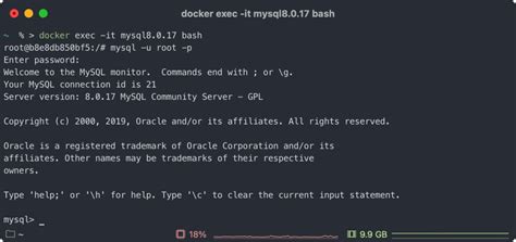 Docker Mysql