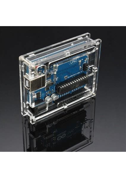 Arduino Uno R3 Plastik Koruma Kutusu Vidalı Pleksi Kutu Fiyatı