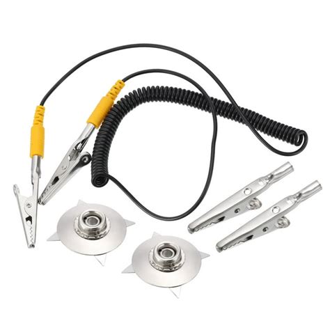 Uxcell Esd Anti Static Ground Cable Esd Grounding Cord With Alligator