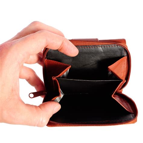 Kleine Damen Geldbörse 225 Leder Braun I Jahn Lederwaren Jahn Lederwaren