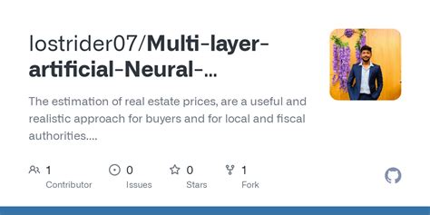 GitHub Lostrider07 Multi Layer Artificial Neural Network For