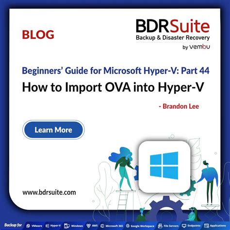 Vembu Technologies On Linkedin Hyperv Ovaimport Virtualizationmadeeasy
