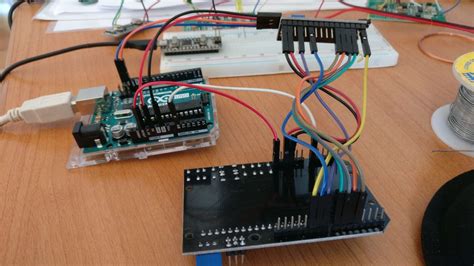 1602 Lcd Keypad Shield Module With I2c Backpack 6 Steps Instructables