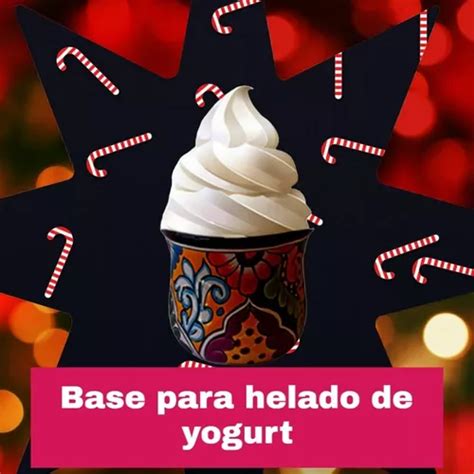 Base Para Helado De Yogurt Envío gratis