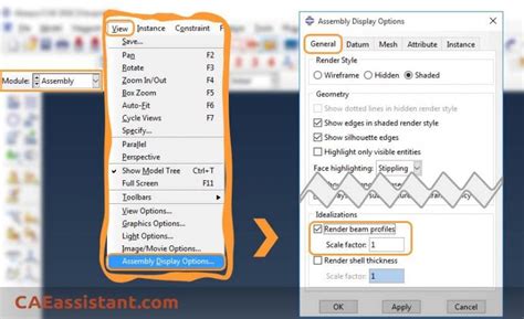 Mastering The Abaqus Visualization Module Abaqus Screenshot Legend