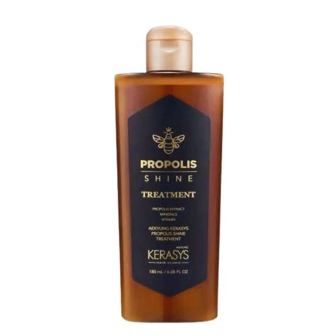 Kit Kerasys Propolis Shampoo Energy Tratamento Shine 180ml