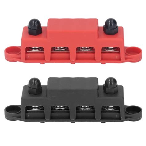 2pcs Bus Bar Terminal Block 48v 250a Heavy Duty Module Power