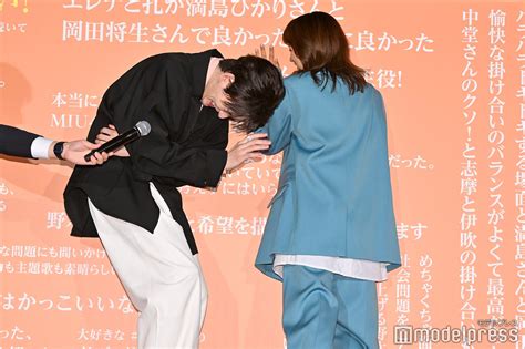画像1721 岡田将生、お腹鳴るハプニング発生せず 満島ひかり「寂しいです」【ラストマイル】 モデルプレス