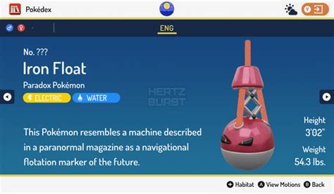Here S My Concept For A Paradox Voltorb Iron Float It S Based Off Of