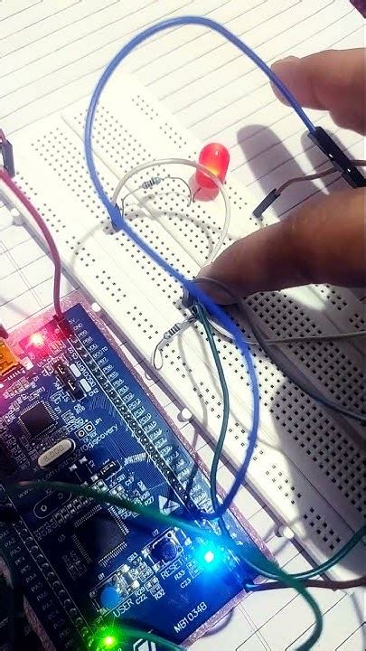 Giving Interrupt Through Push Button 4 Interupts Stm32 Microcontrollers Embedded Example