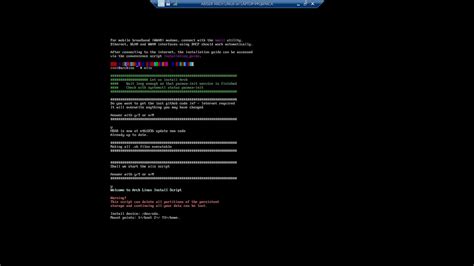 Fully Automated Arch Linux Installation Using Ariser Iso Youtube
