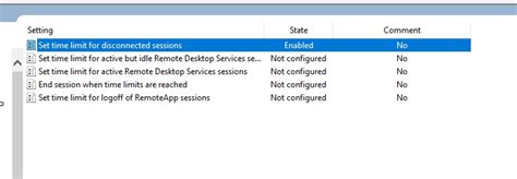 Session Rdp Automatic Log Off After 15 Minutes Stack Overflow