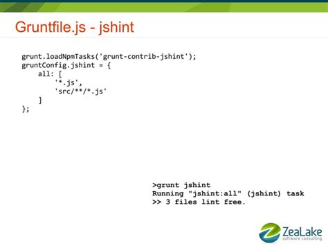 Continuous Integration For Front End JavaScript PPT